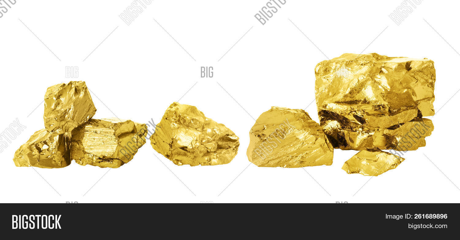 Gold Nugget Set. Image & Photo (Free Trial) | Bigstock