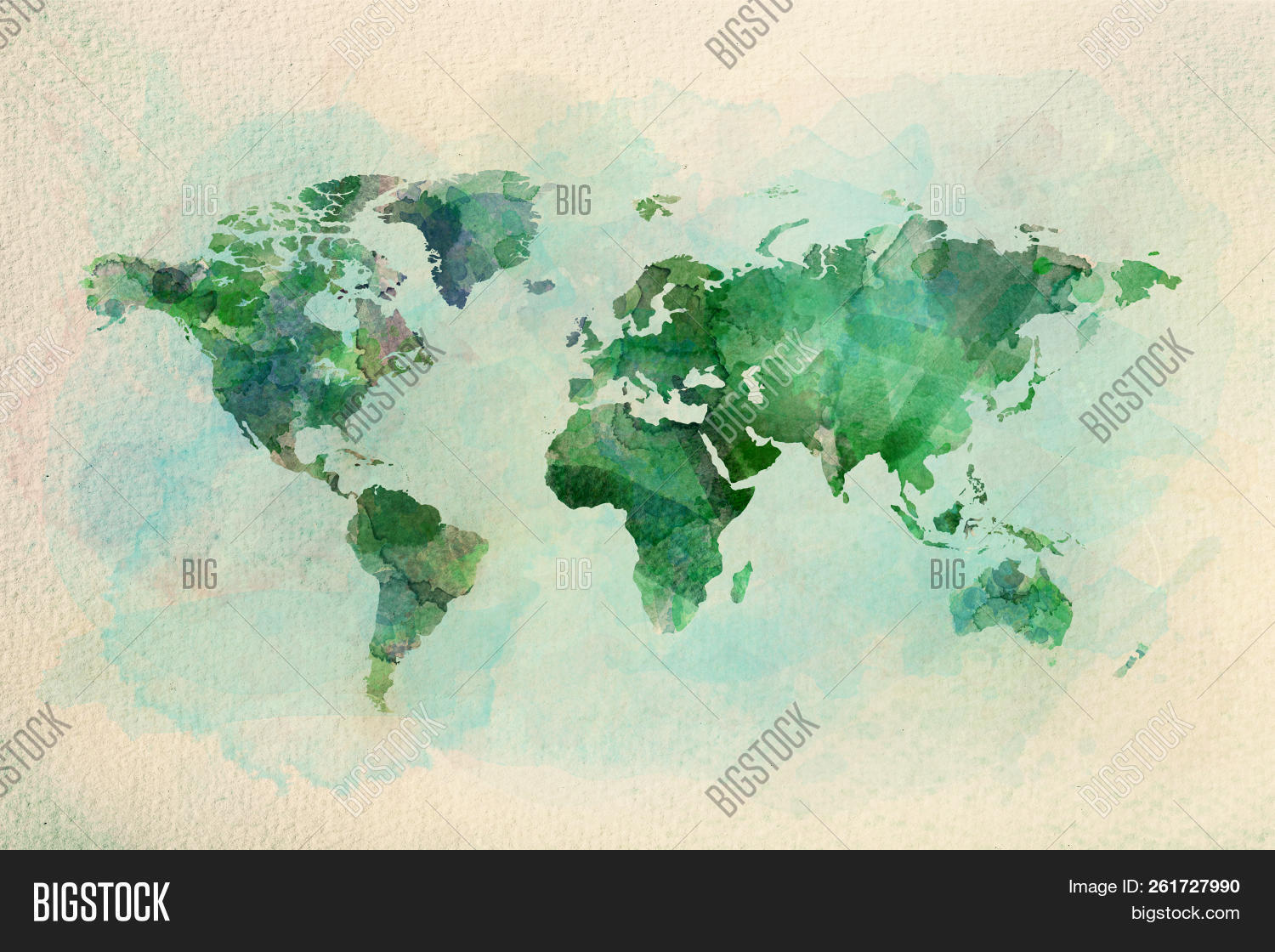 Watercolor Vintage Image & Photo (Free Trial) | Bigstock