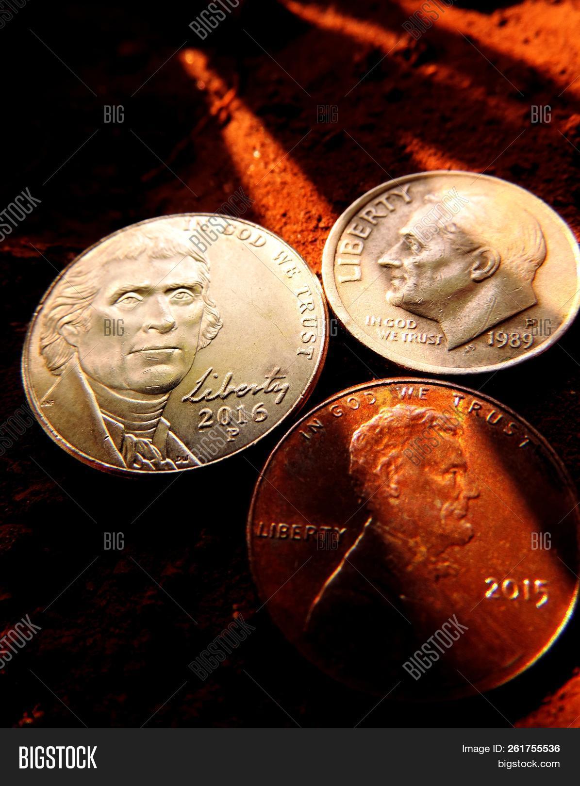 Close Three Us Coins Image & Photo (Free Trial) | Bigstock