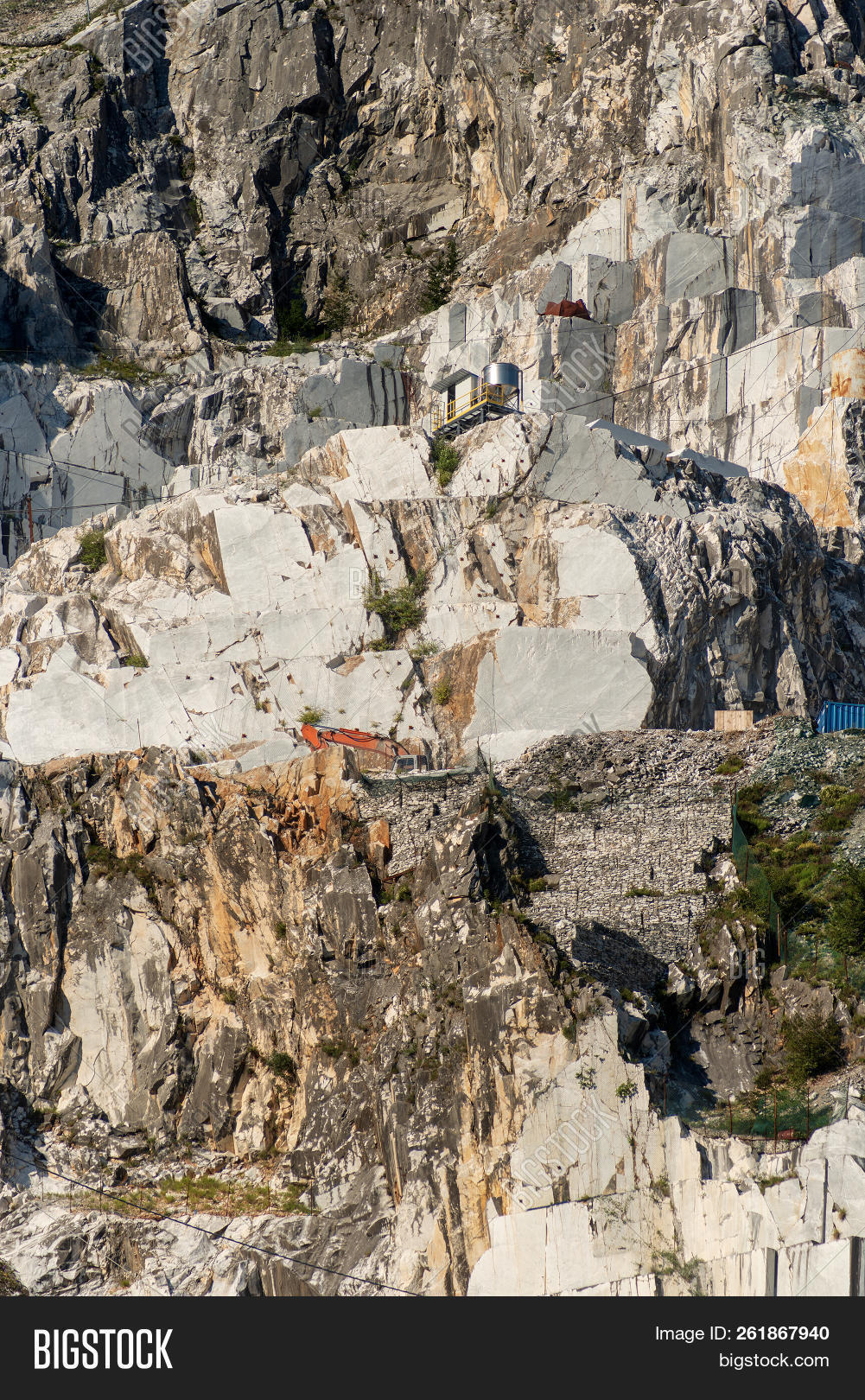 Quarry White Carrara Image & Photo (Free Trial) | Bigstock