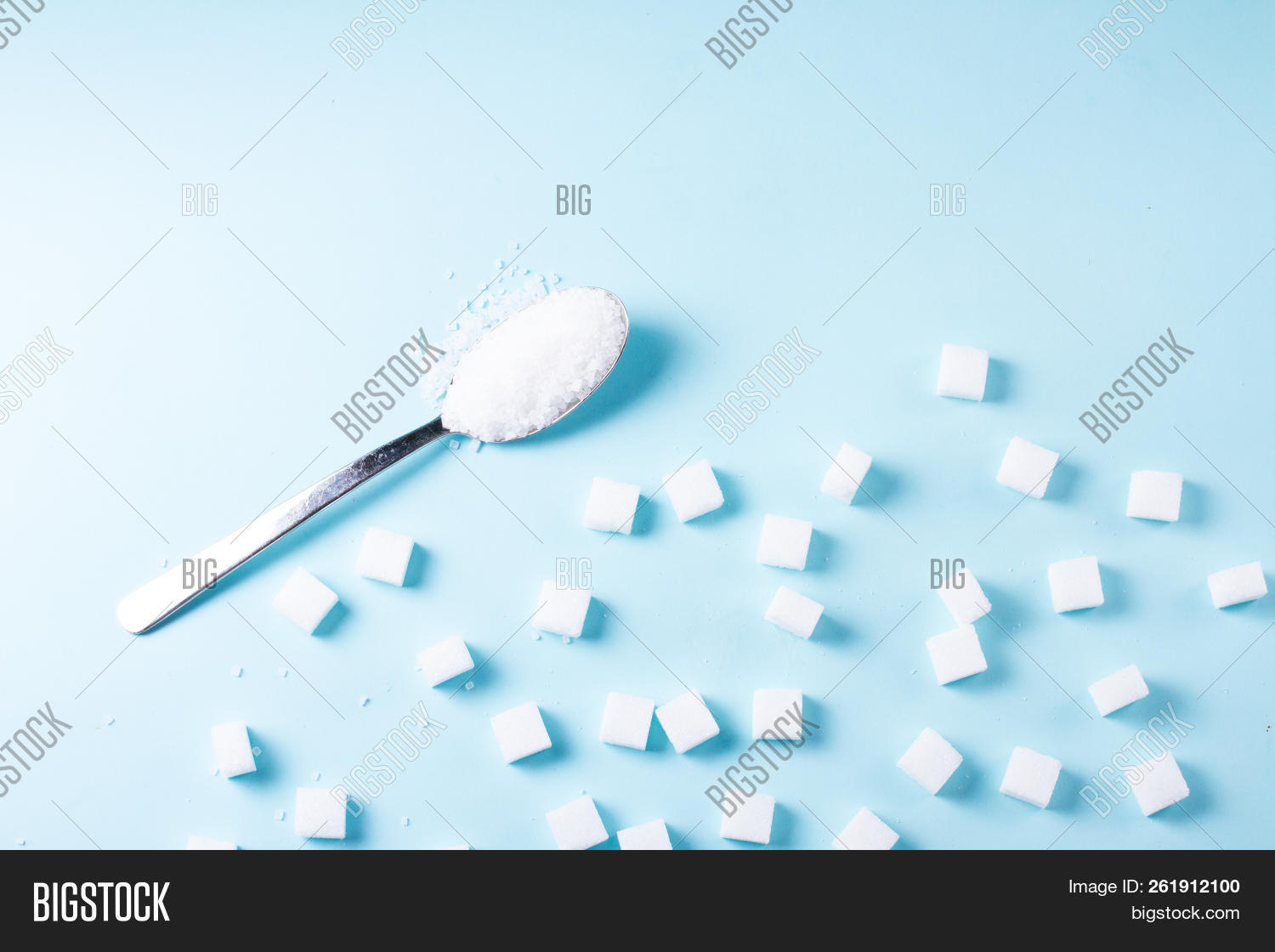 Sugar Cubes Spoon Image & Photo (Free Trial) | Bigstock