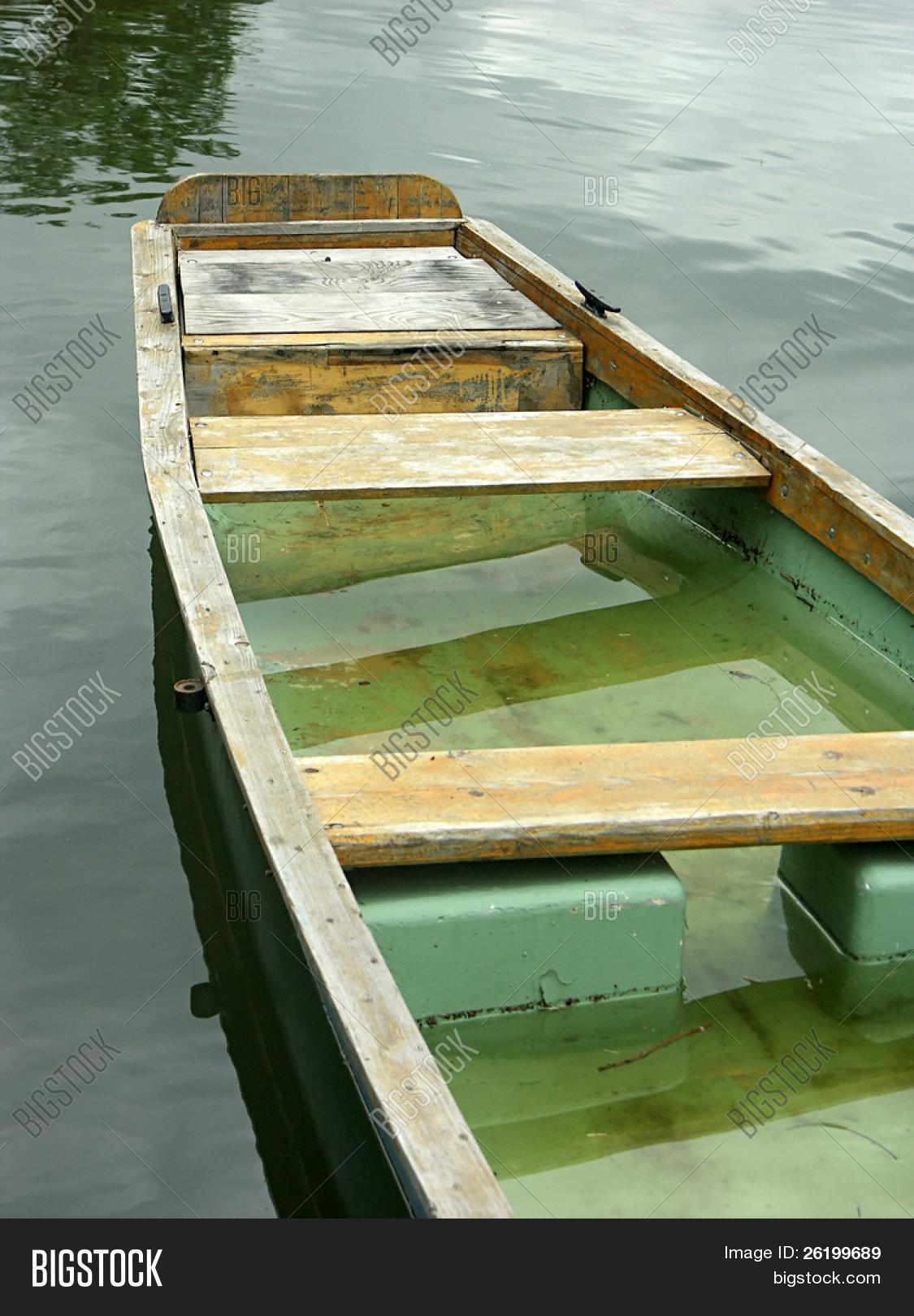 Boat Flooded Water Image & Photo (Free Trial) | Bigstock