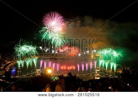 20th August Fireworks Image & Photo (Free Trial) | Bigstock