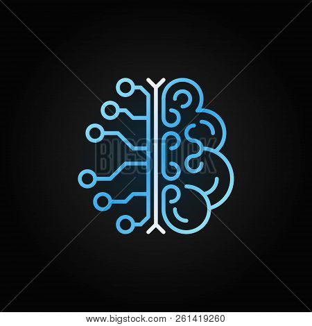 Ai Brain Simple Vector & Photo (Free Trial) | Bigstock