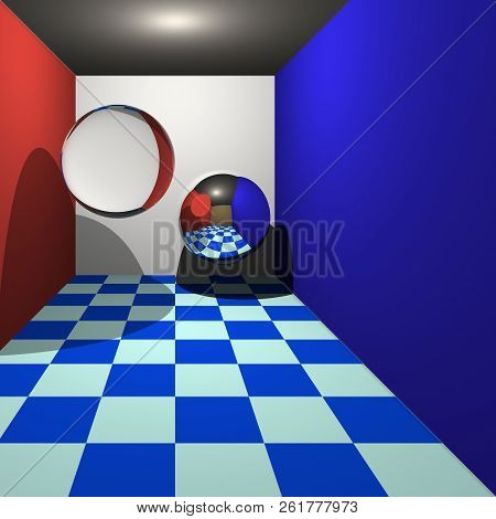 3d Ray Tracing Room Image & Photo (Free Trial) | Bigstock