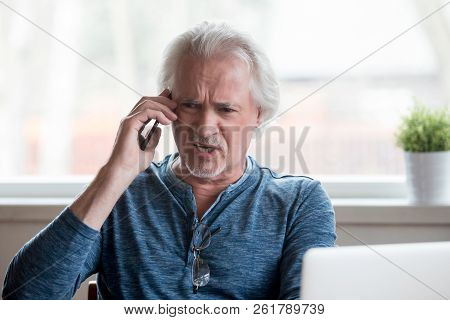 Angry Senior Man Image & Photo (Free Trial) | Bigstock