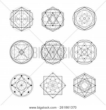 Sacred Geometry Shape Vector & Photo (Free Trial) | Bigstock