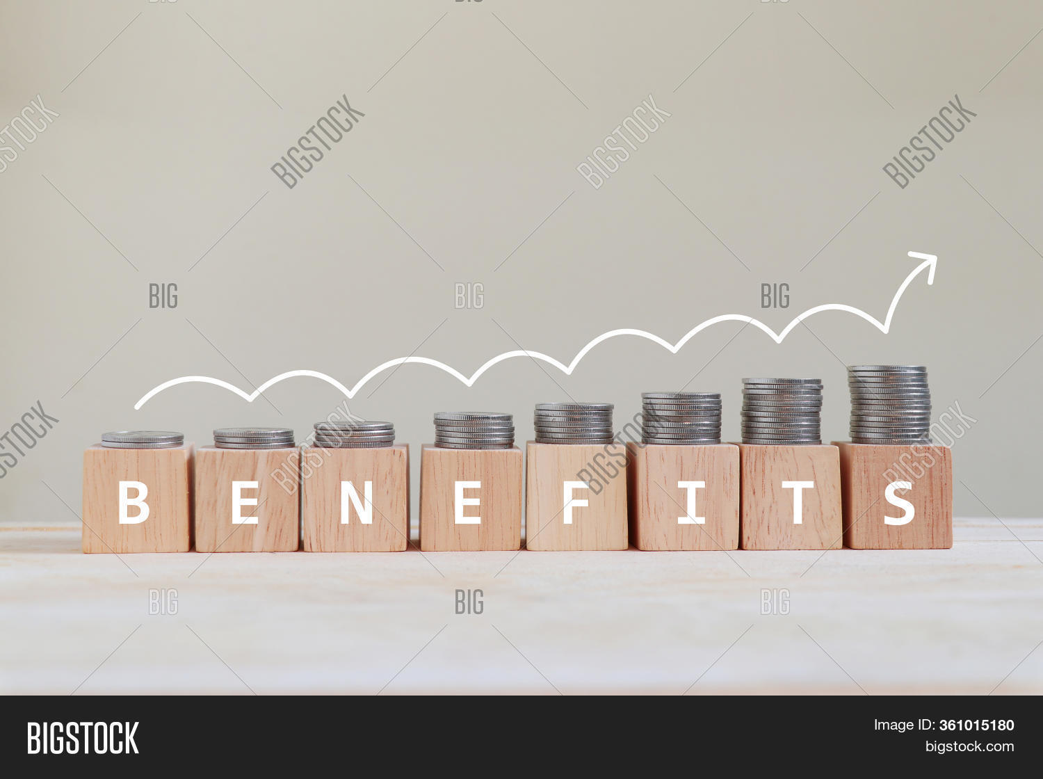 Benefits Coins Image & Photo (Free Trial) | Bigstock