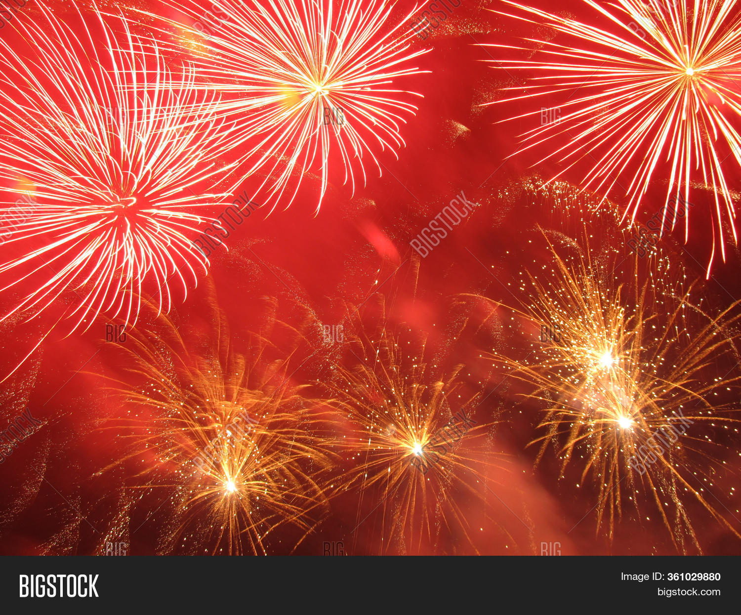 Red Yellow Explosions Image & Photo (Free Trial) | Bigstock