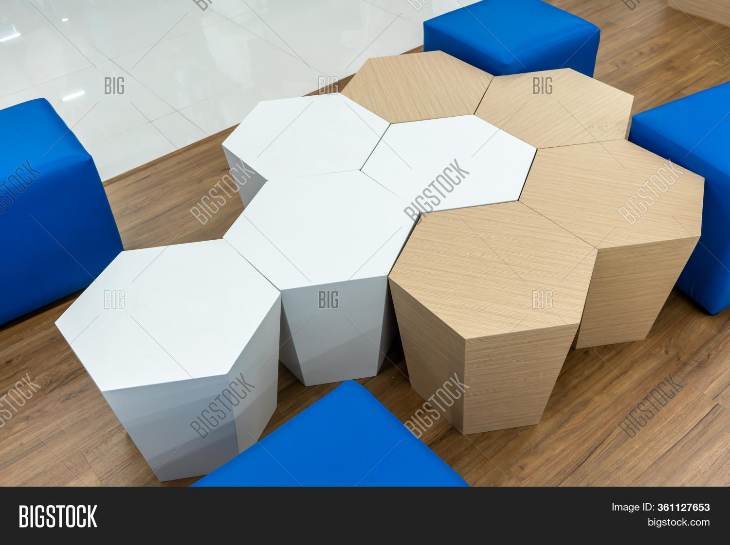 Hexagon Shape Chairs Image & Photo (Free Trial) | Bigstock