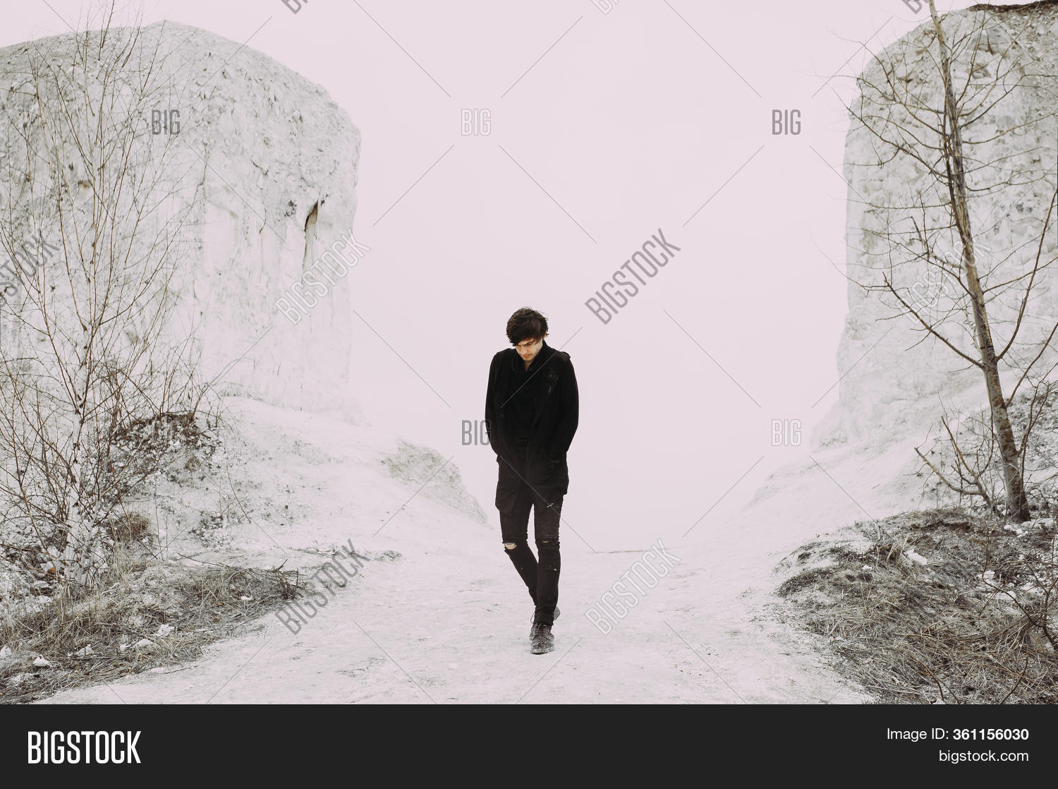 Dramatic Man Portrait Image & Photo (Free Trial) | Bigstock