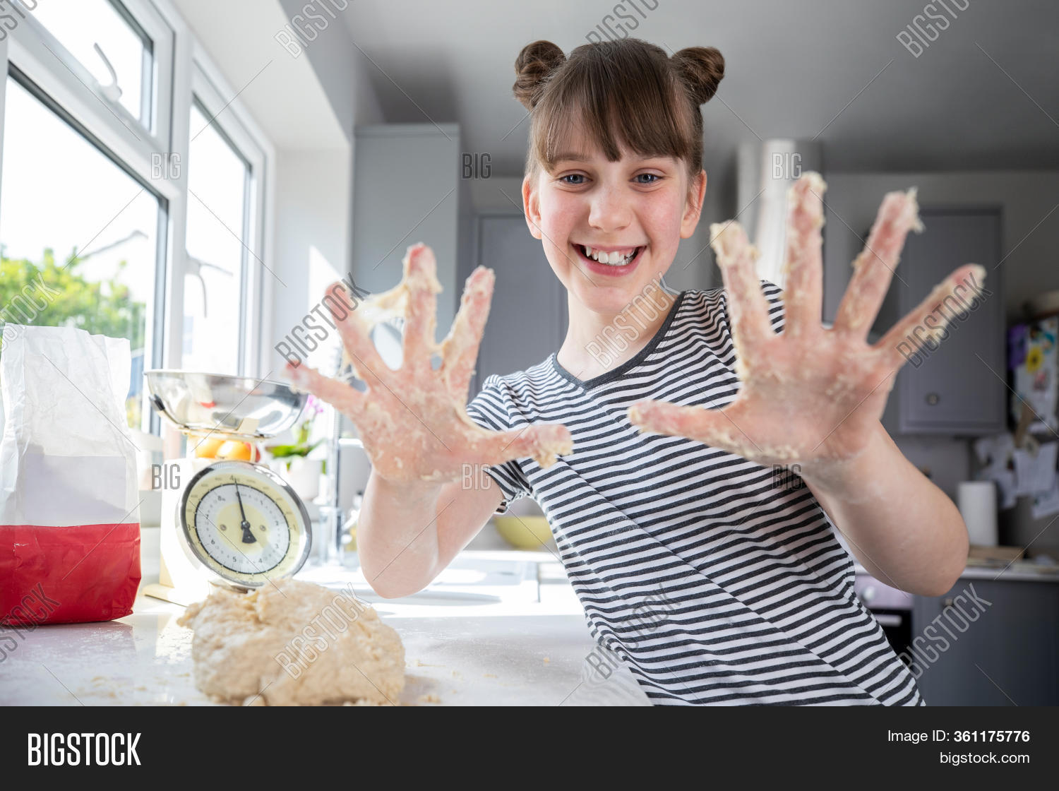 Portrait Girl Messy Image & Photo (Free Trial) | Bigstock