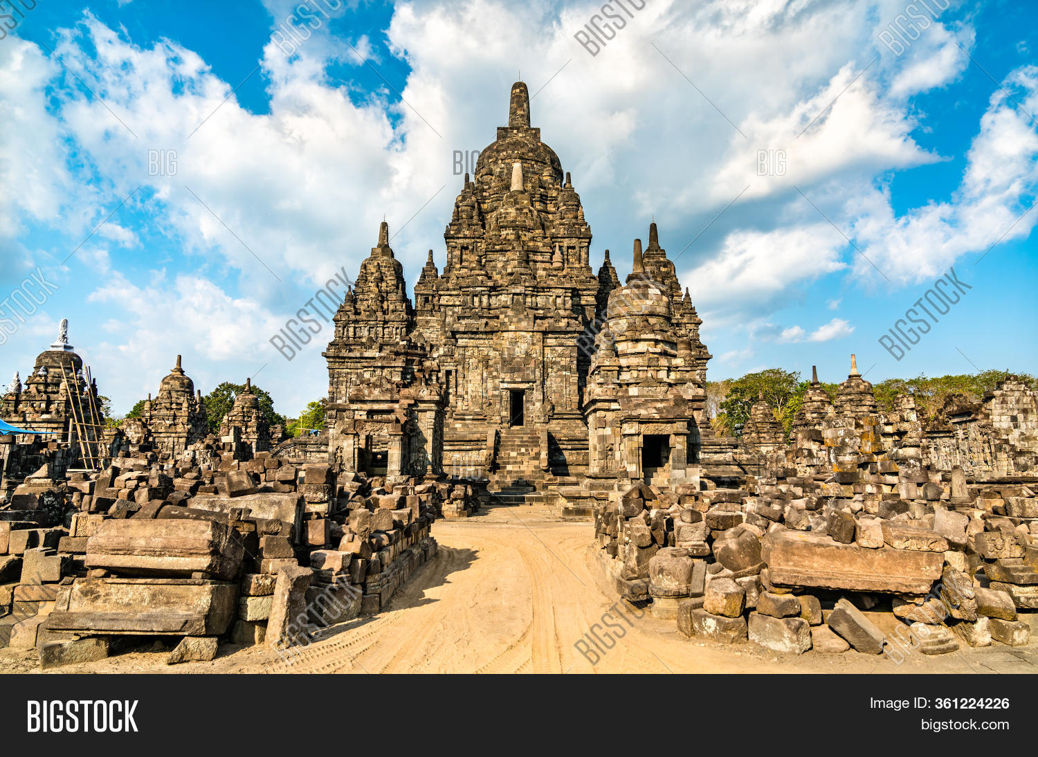Sewu Temple Prambanan Image & Photo (Free Trial) | Bigstock