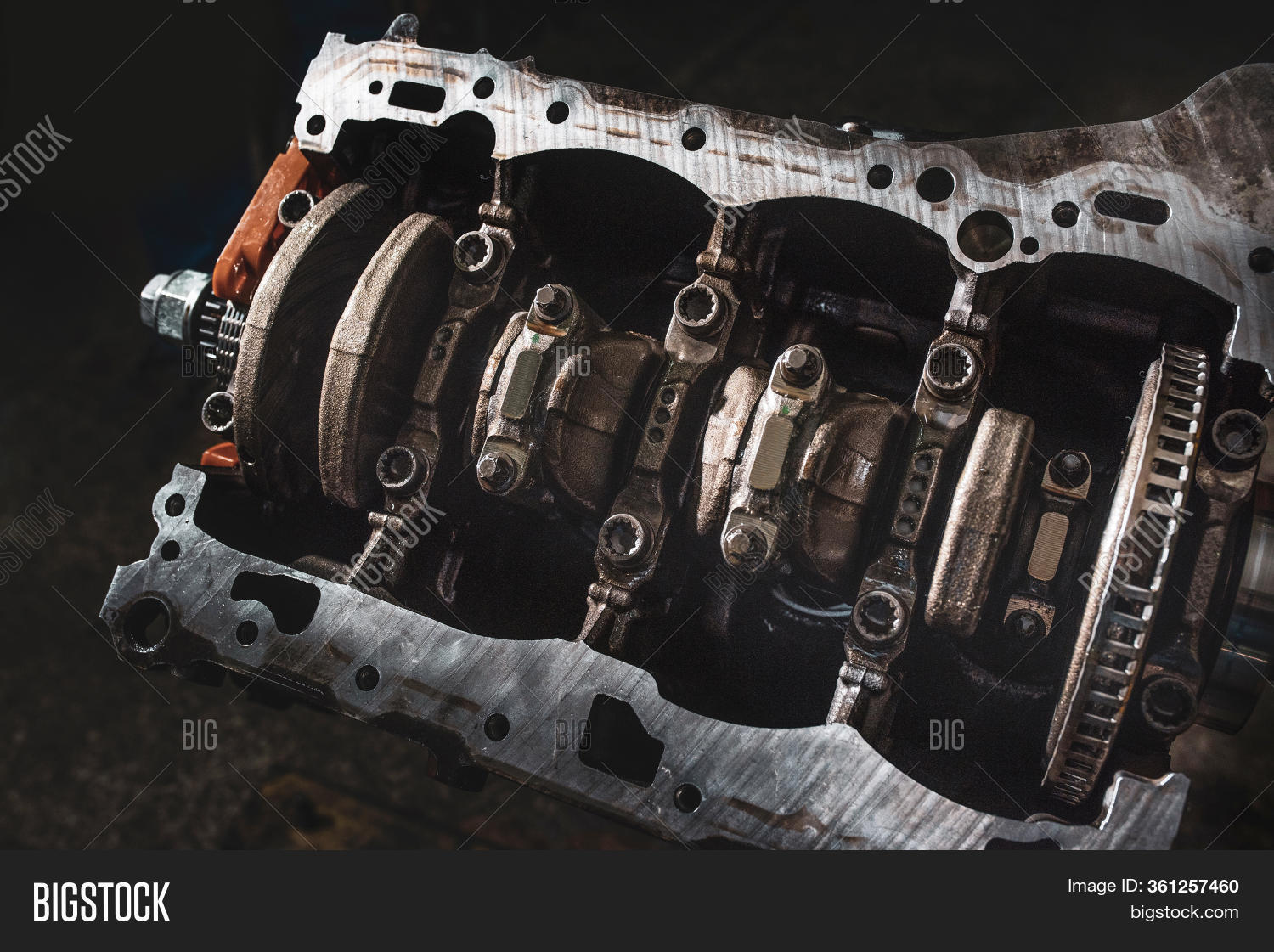 Disassembled Engine Image & Photo (Free Trial) | Bigstock