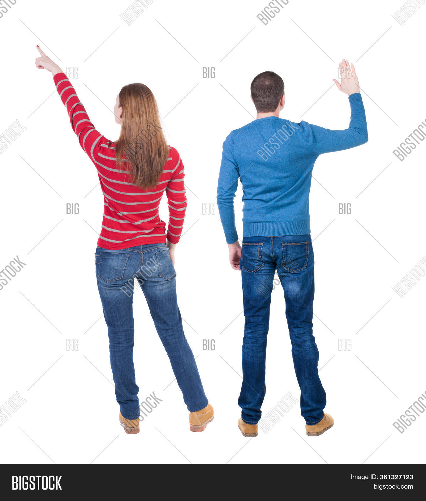 Back View Couple Image & Photo (Free Trial) | Bigstock