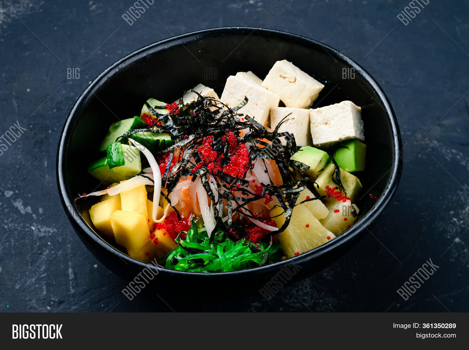 Raw Organic Tuna Poke Image & Photo (Free Trial) | Bigstock