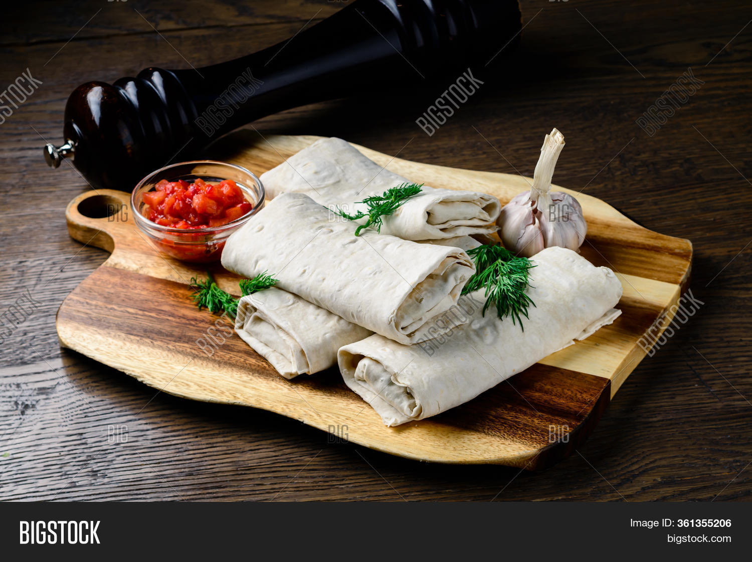 Thin Pita Bread, Image & Photo (Free Trial) | Bigstock