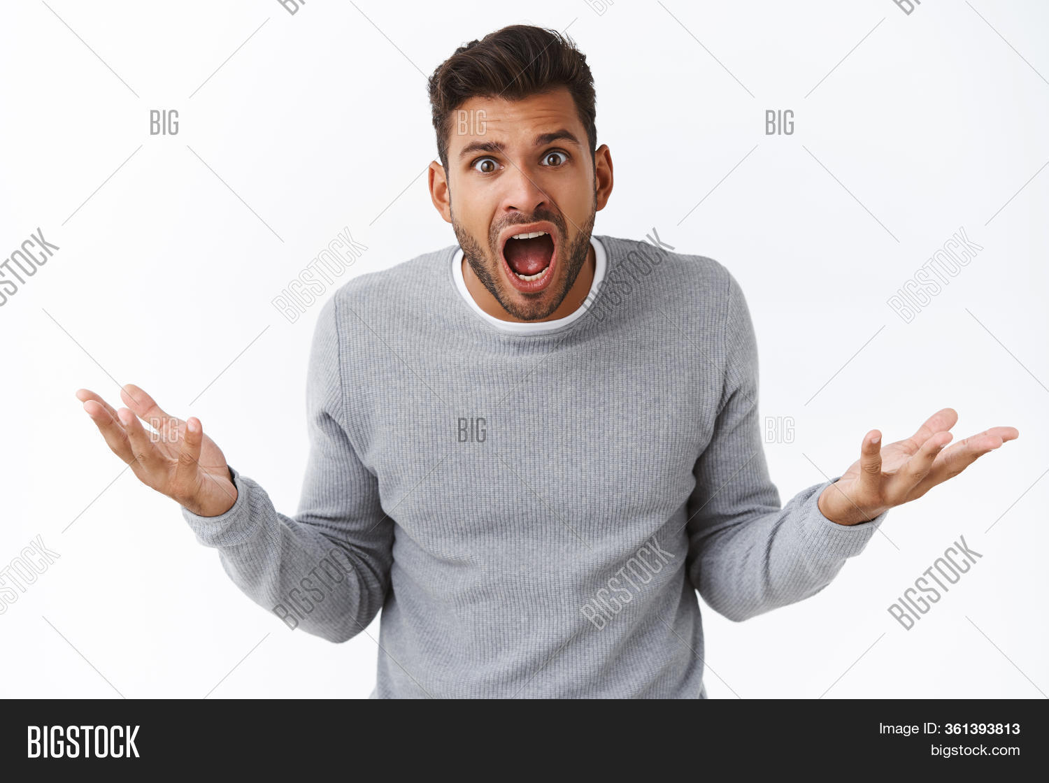 Pressured Handsome Guy Image & Photo (Free Trial) | Bigstock