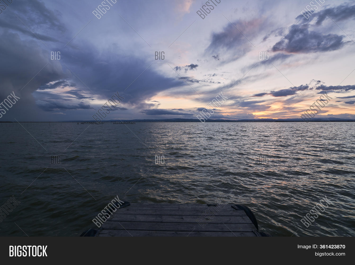 Landscape Lake Storm Image & Photo (Free Trial) | Bigstock