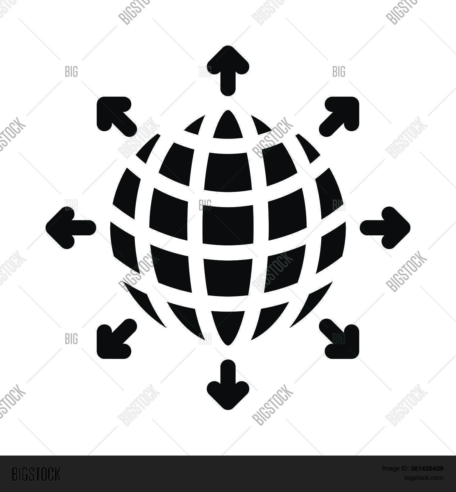 Global Icon Website Vector & Photo (Free Trial) | Bigstock