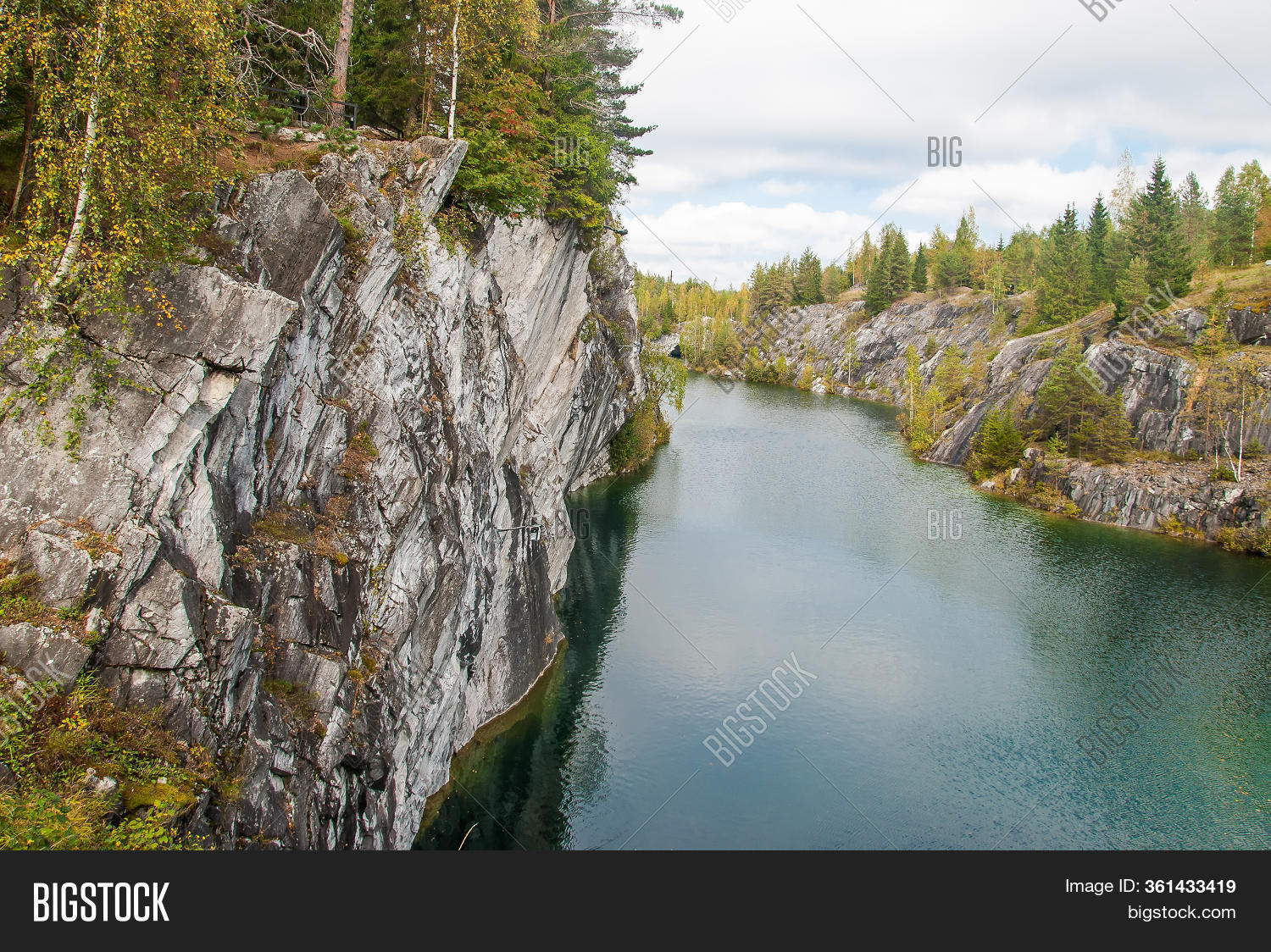 Ruskeala Mountain Park Image & Photo (Free Trial) | Bigstock