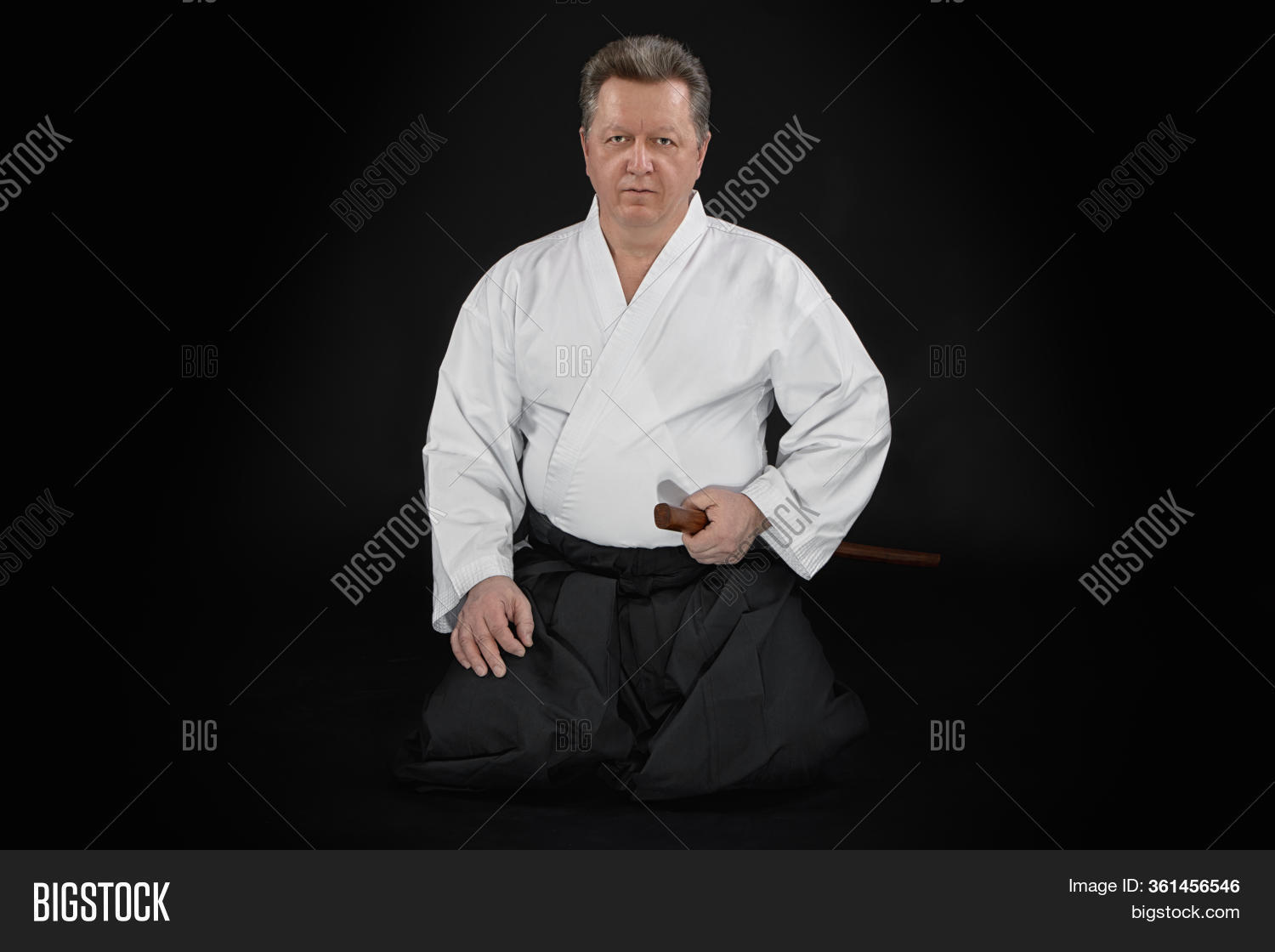 Portrait Aikido Master Image & Photo (Free Trial) | Bigstock