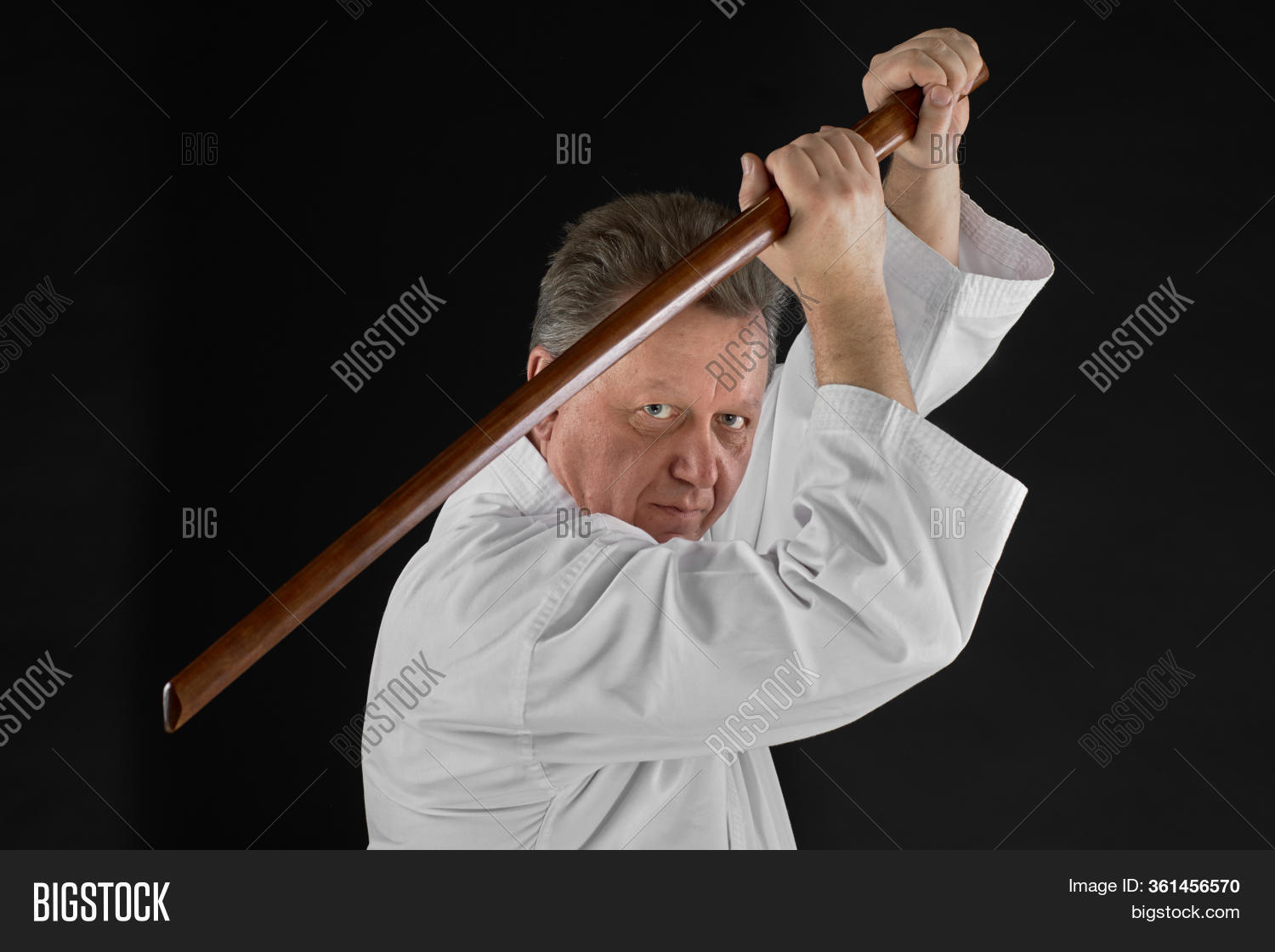 Portrait Aikido Master Image & Photo (Free Trial) | Bigstock