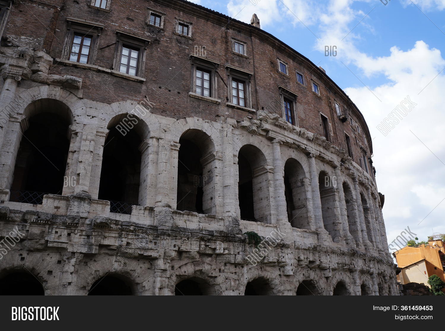 Wall Coliseum Rome, Image & Photo (Free Trial) | Bigstock