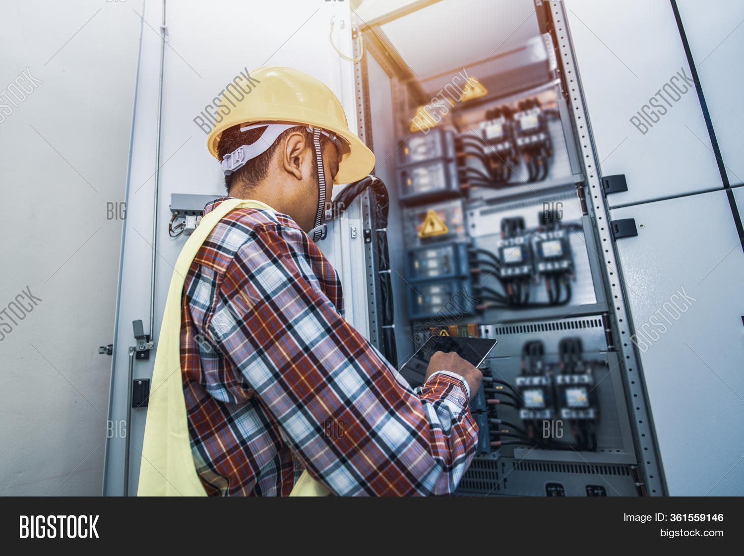 Engineer Standing Image & Photo (Free Trial) | Bigstock