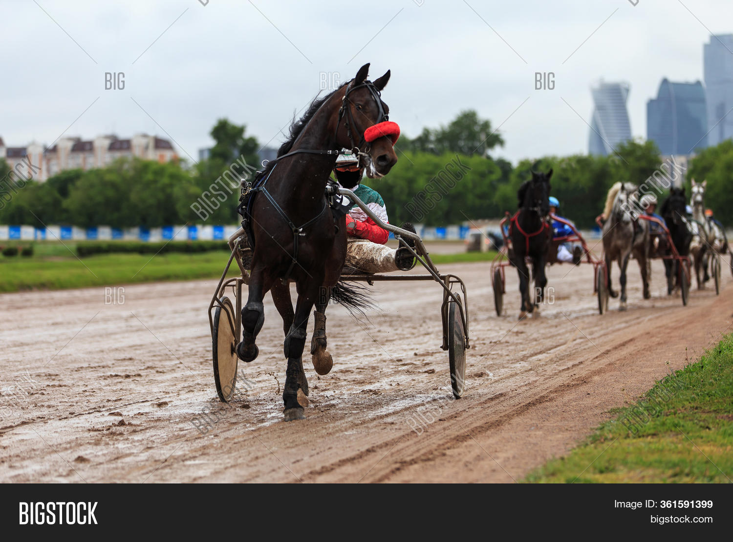 Racetrack Horse Racing Image & Photo (Free Trial) | Bigstock