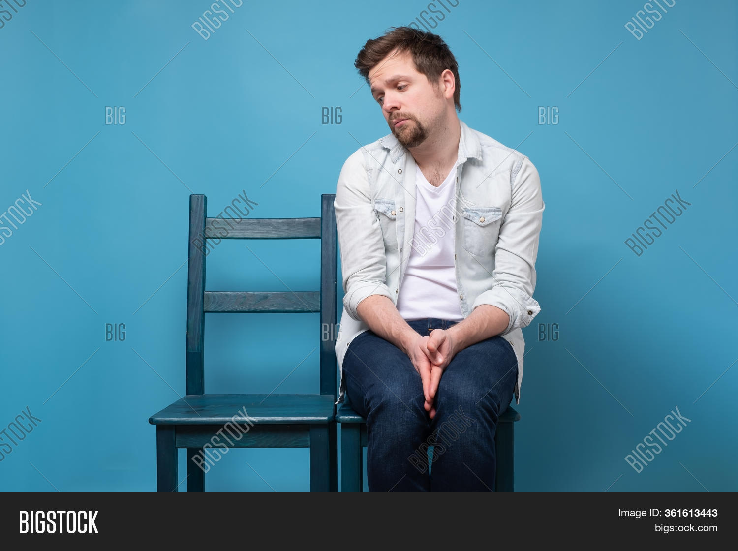 Man Sitting Alone On Image & Photo (Free Trial) | Bigstock