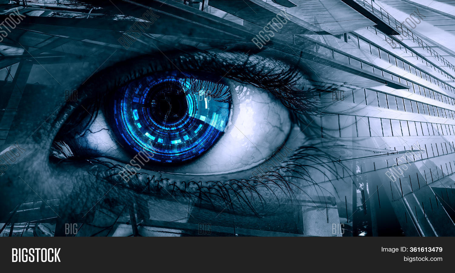 Abstract High Tech Eye Image & Photo (Free Trial) | Bigstock