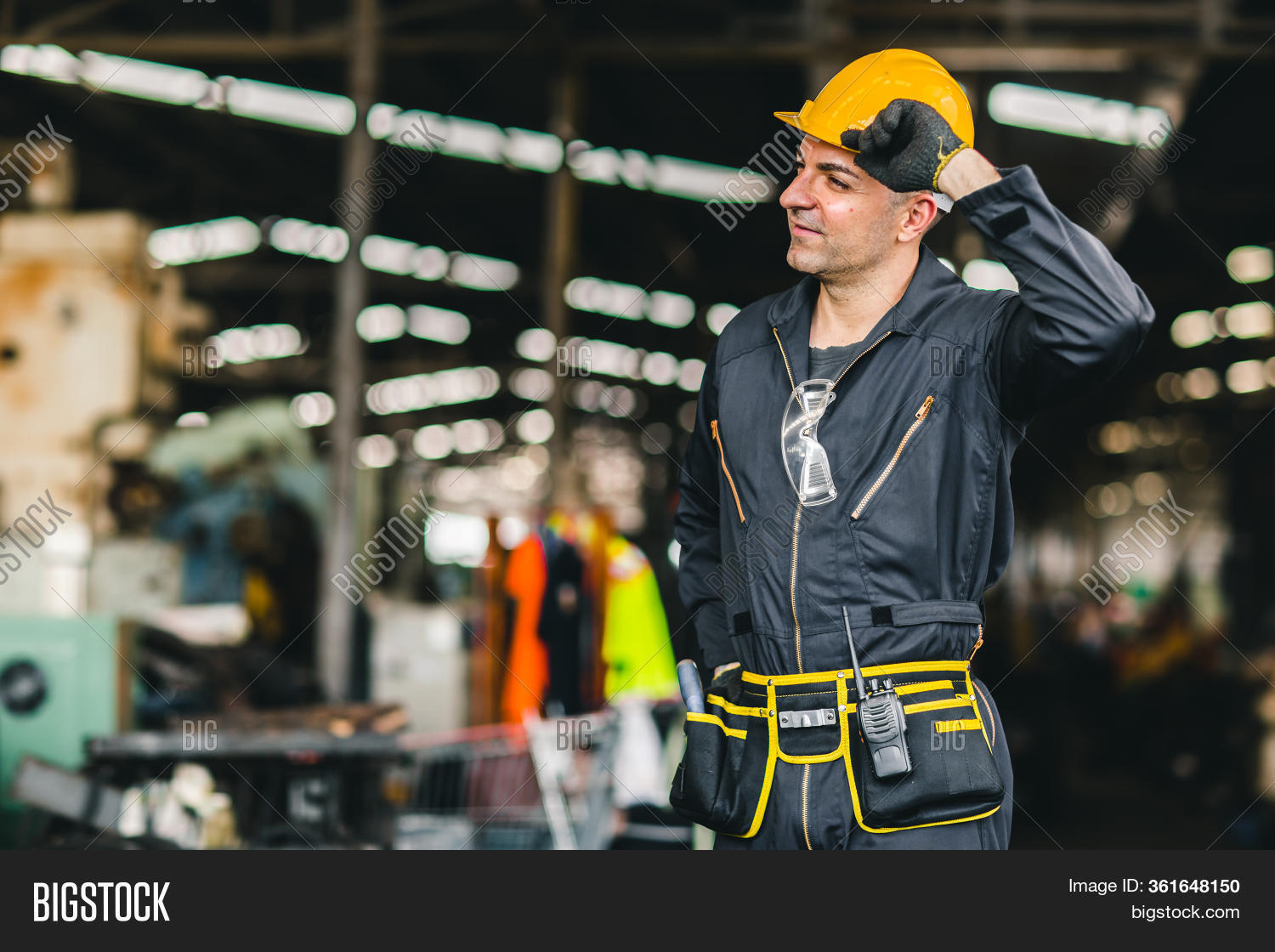 Happy Worker, Portrait Image & Photo (Free Trial) | Bigstock