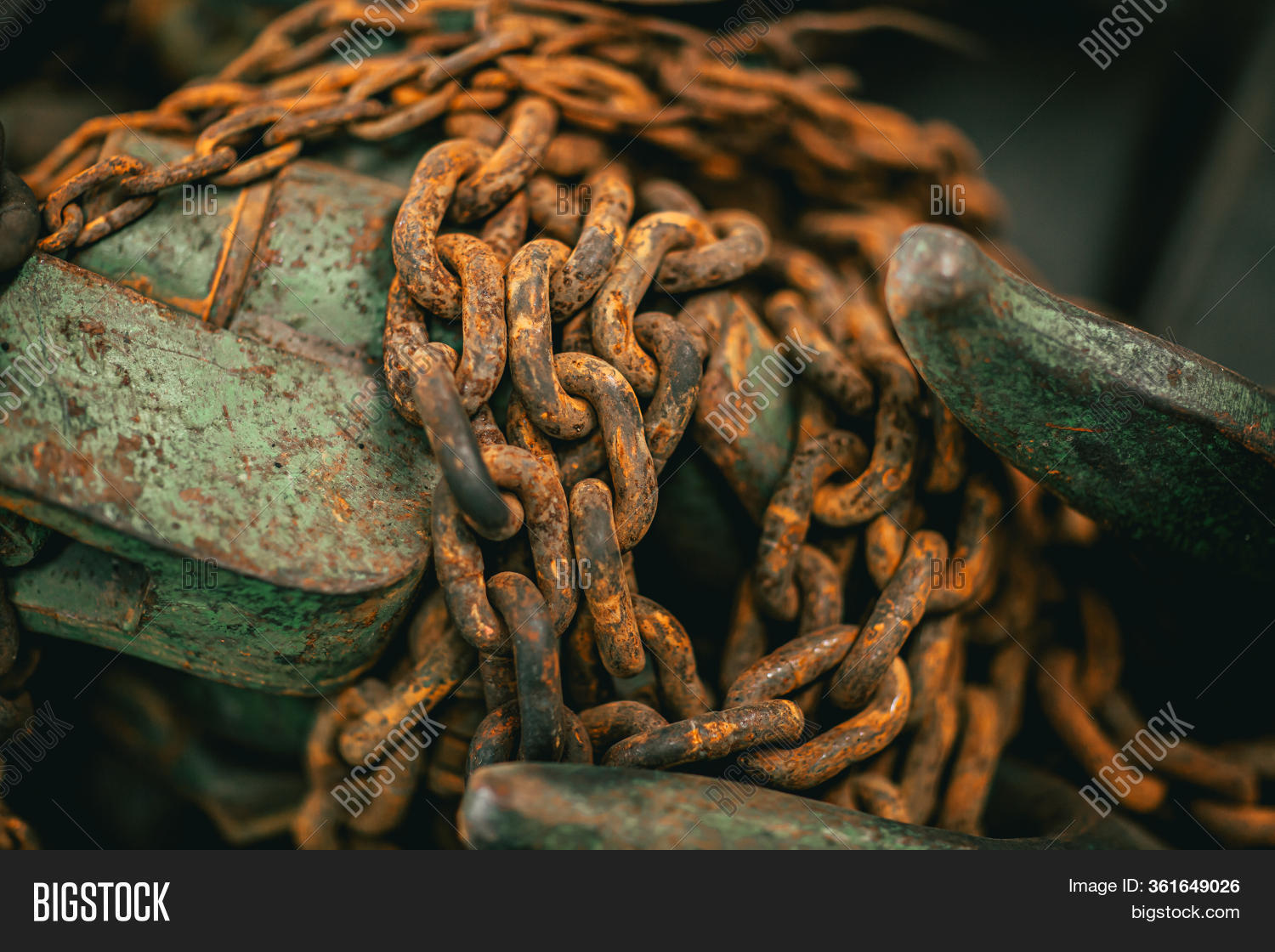 Old Rusty Chain, Image & Photo (Free Trial) | Bigstock
