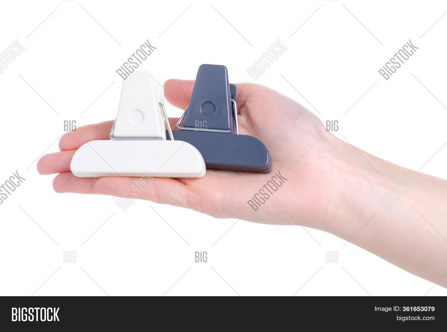 Pegs Packages Hand On Image & Photo (Free Trial) | Bigstock