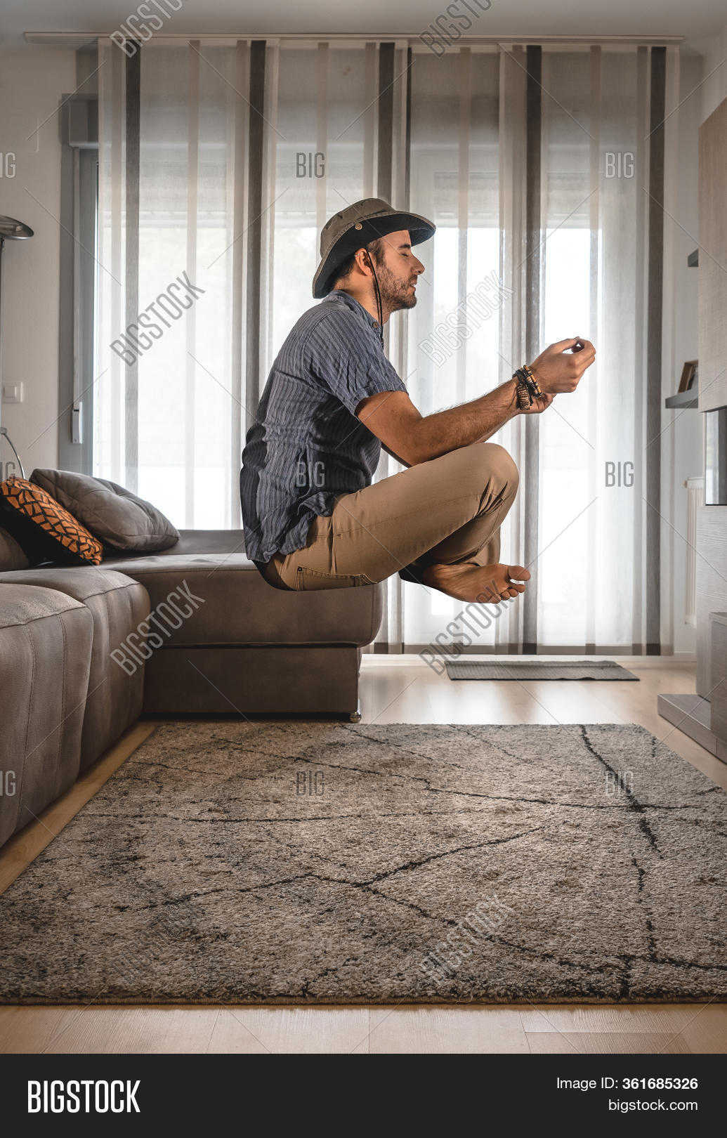 Young Man Levitating Image & Photo (Free Trial) | Bigstock