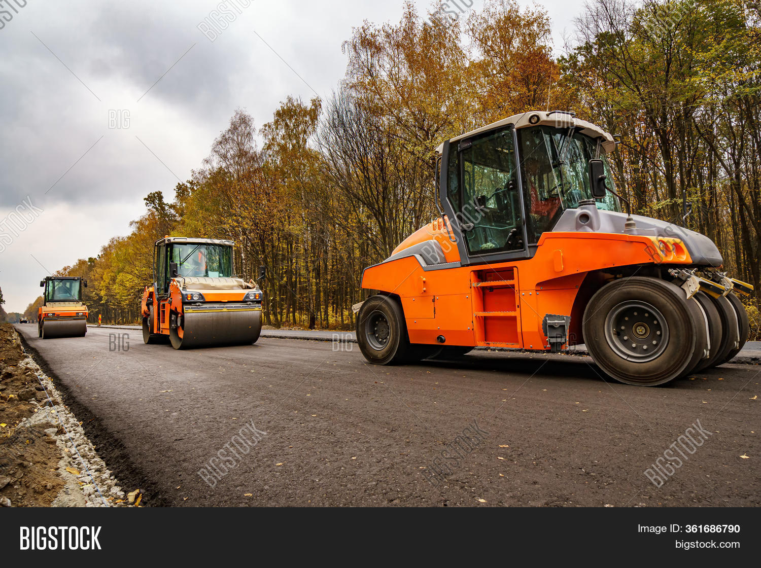 Road Roller Flattening Image & Photo (Free Trial) | Bigstock