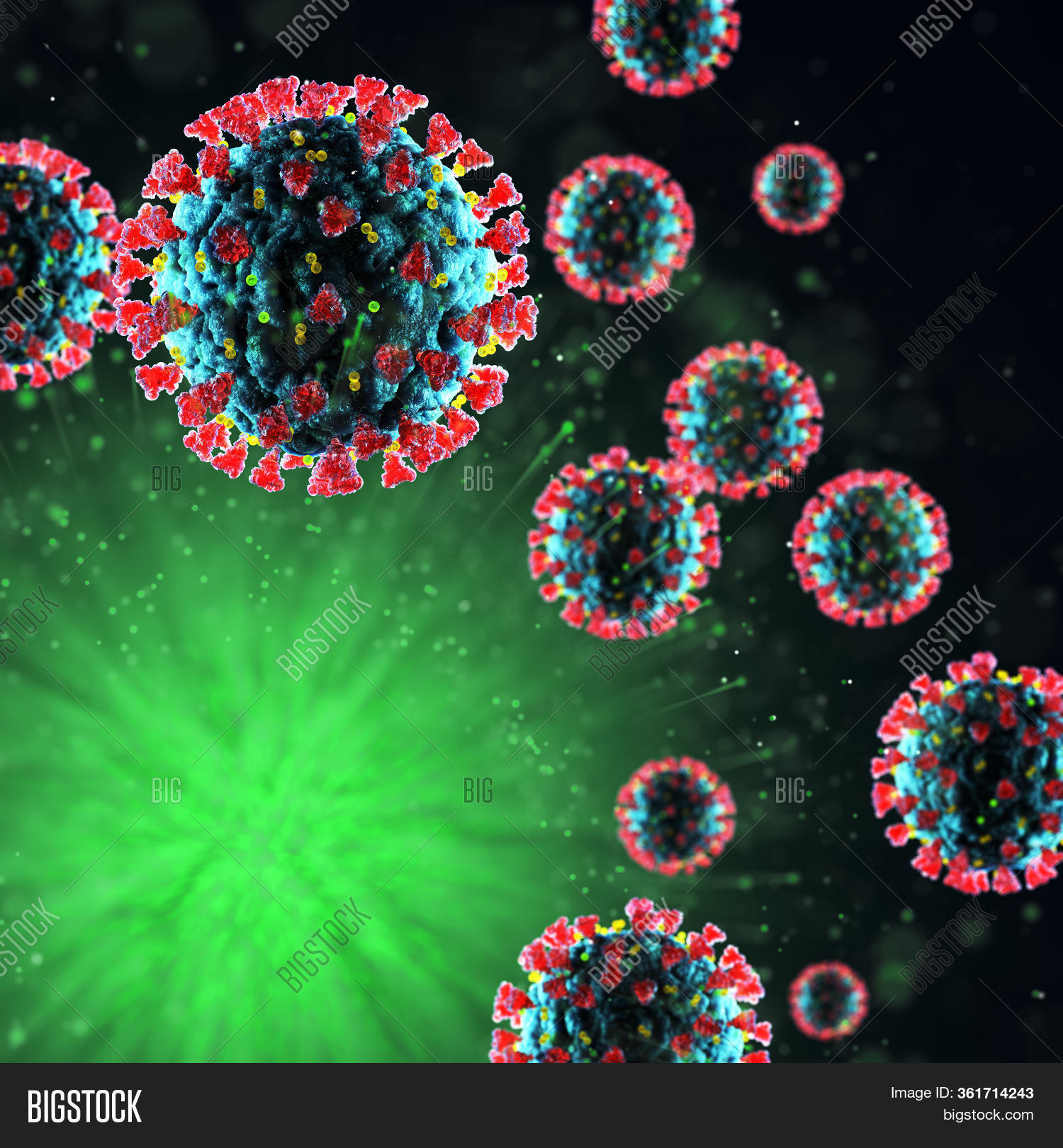 3d Render Pathogenic Image & Photo (Free Trial) | Bigstock