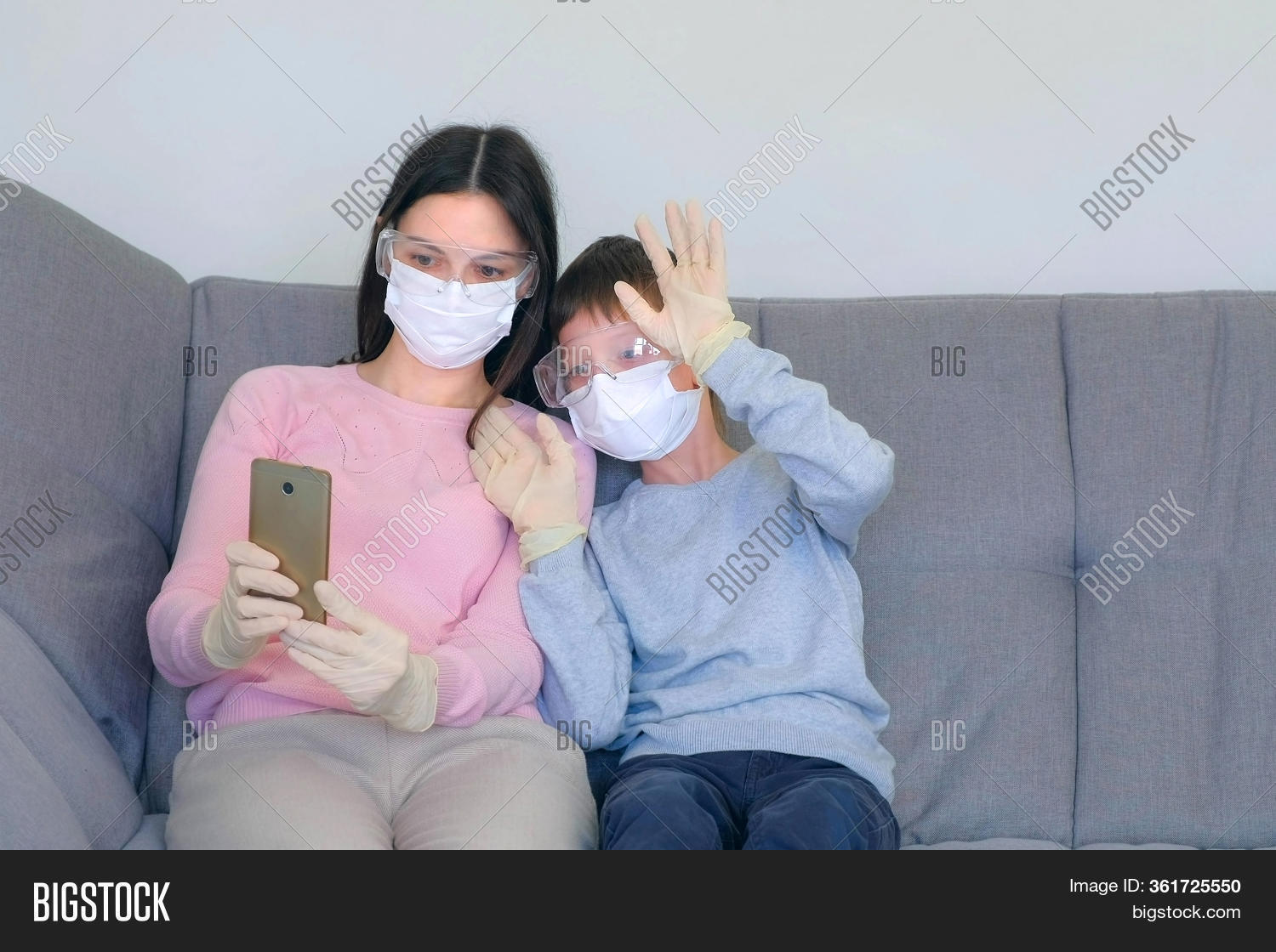 Mom Son Protective Image & Photo (Free Trial) | Bigstock