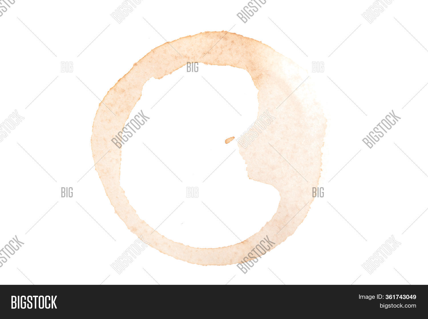 Spilled Coffee. Trace Image & Photo (Free Trial) | Bigstock