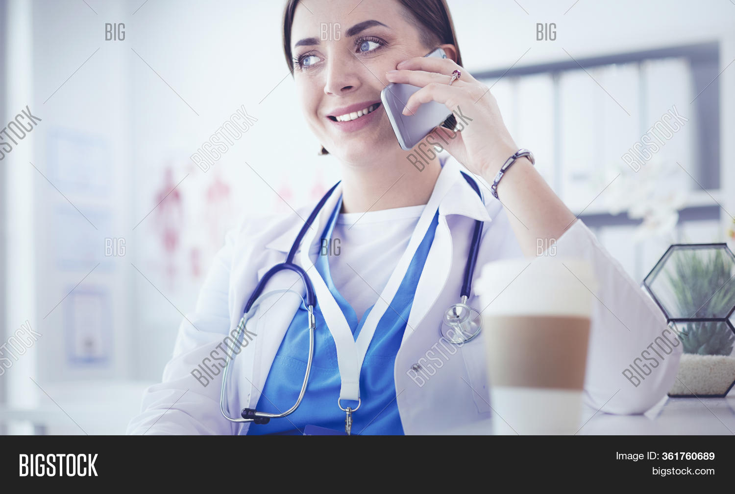 Female Doctor Talking Image & Photo (Free Trial) | Bigstock