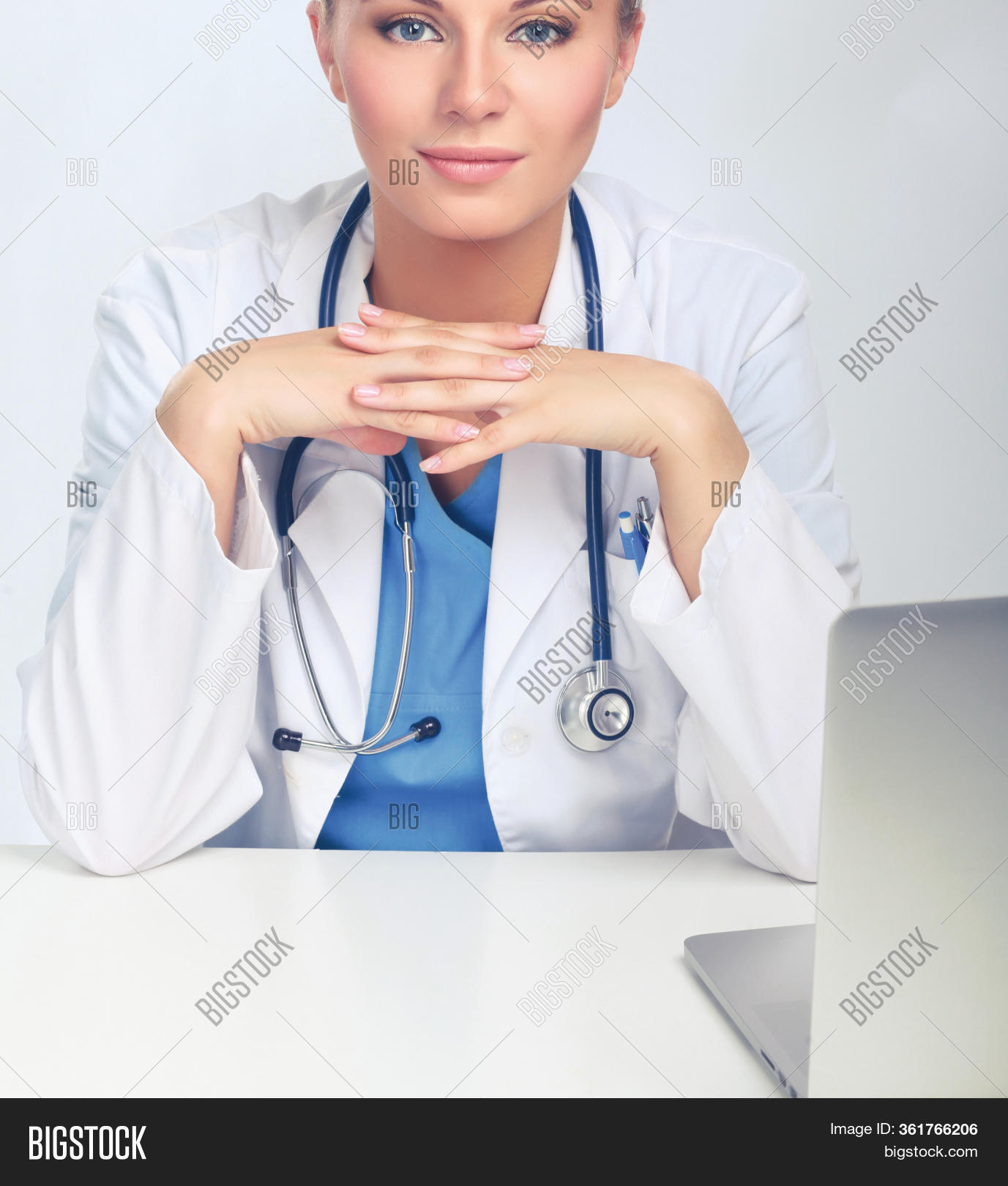 Female Doctor Working Image & Photo (Free Trial) | Bigstock
