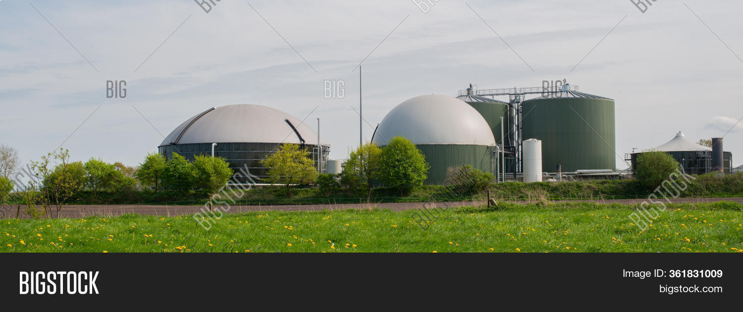 Biogas Plant Power Image & Photo (Free Trial) | Bigstock