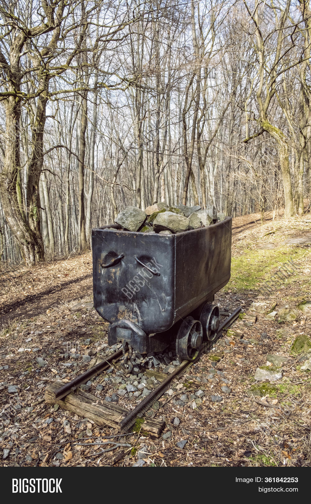 Old Mining Cart, Image & Photo (Free Trial) | Bigstock