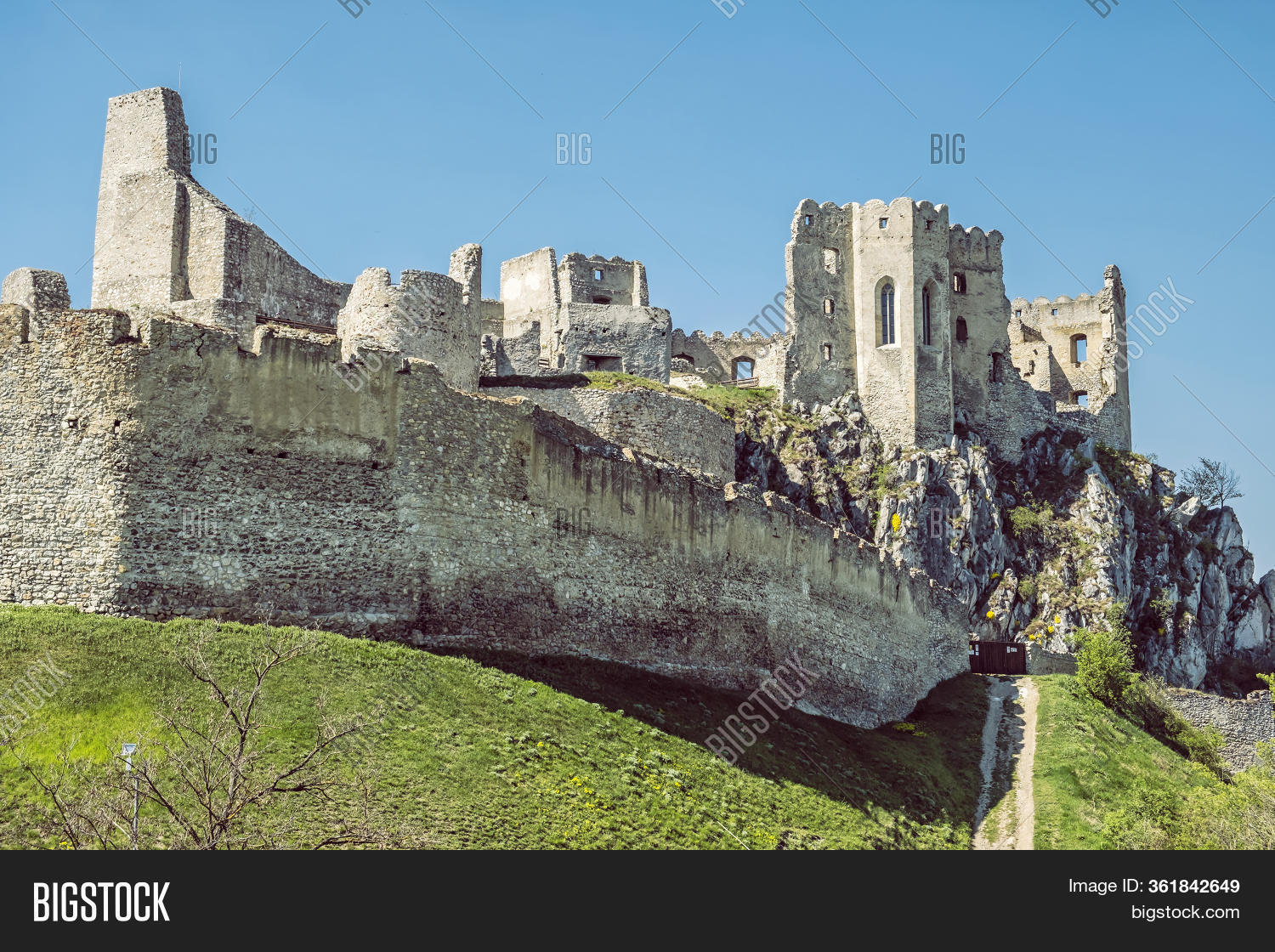 Beckov Castle Ruins, Image & Photo (Free Trial) | Bigstock