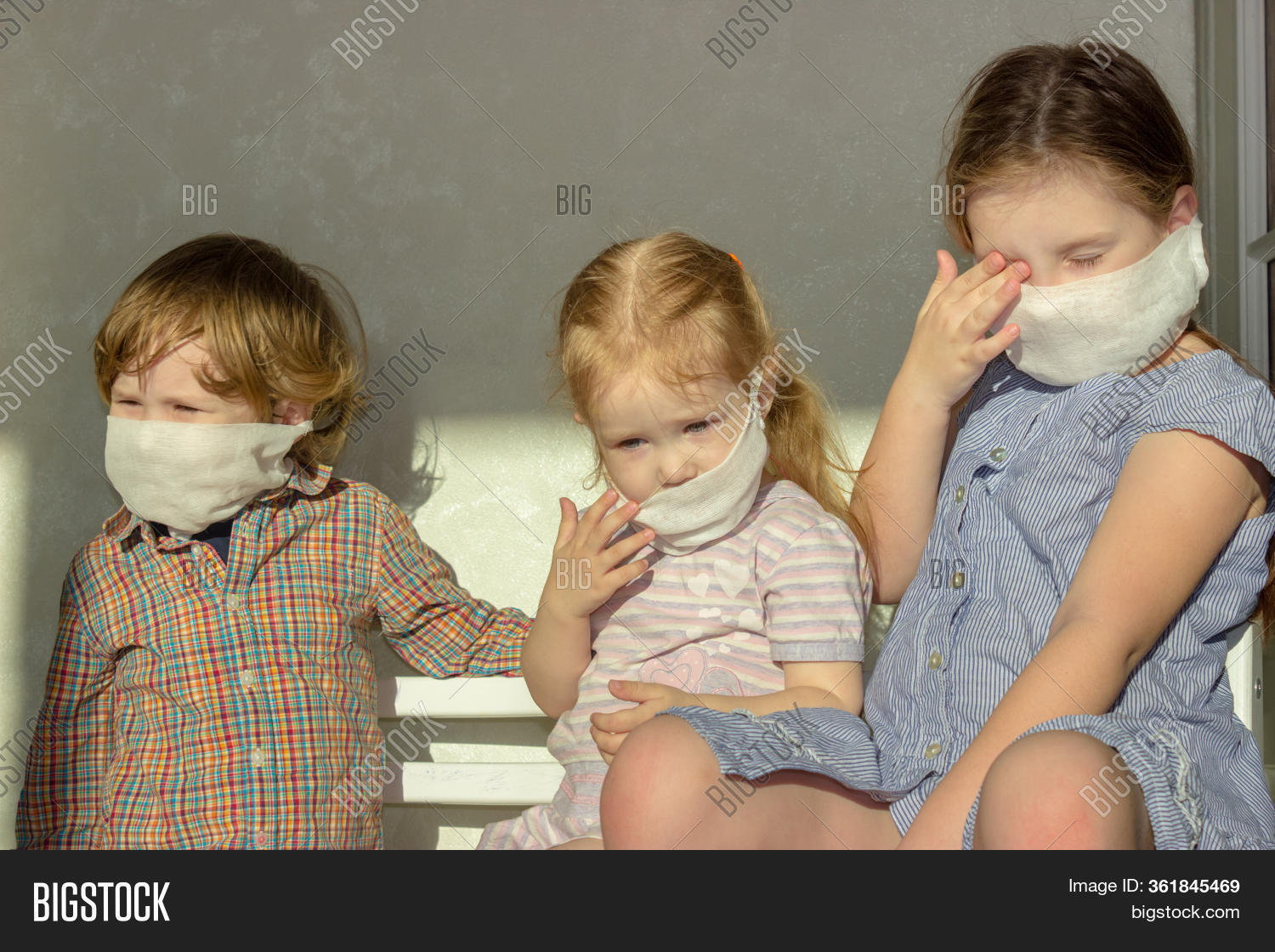 Three Tired Children Image & Photo (Free Trial) | Bigstock