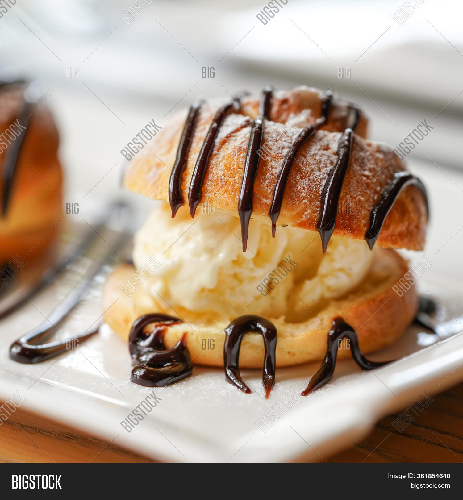 Profiterole, Filled Image & Photo (Free Trial) | Bigstock