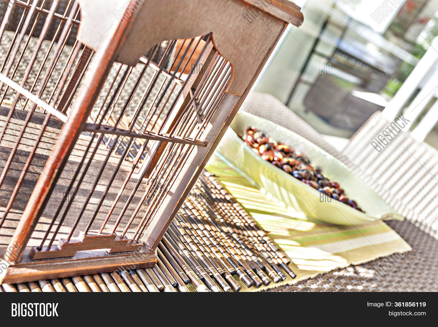 Dining Table Cage Image & Photo (Free Trial) | Bigstock