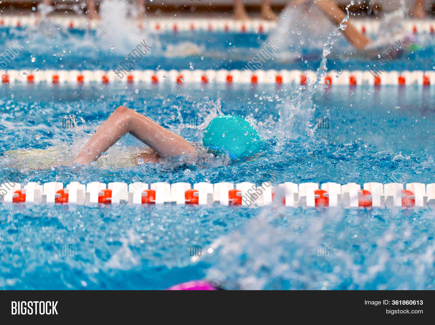Swimming Pool Athlete Image & Photo (Free Trial) | Bigstock
