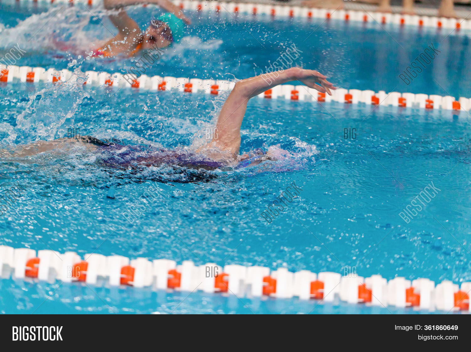 Swimming Pool Athlete Image & Photo (Free Trial) | Bigstock